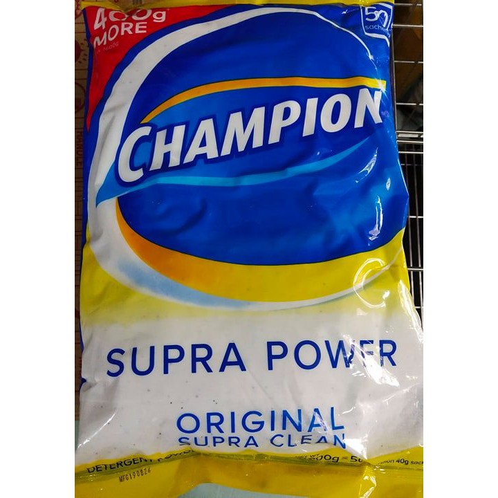 Champion Citrus Fresh Detergent Powder ( 2KG) | Shopee Philippines