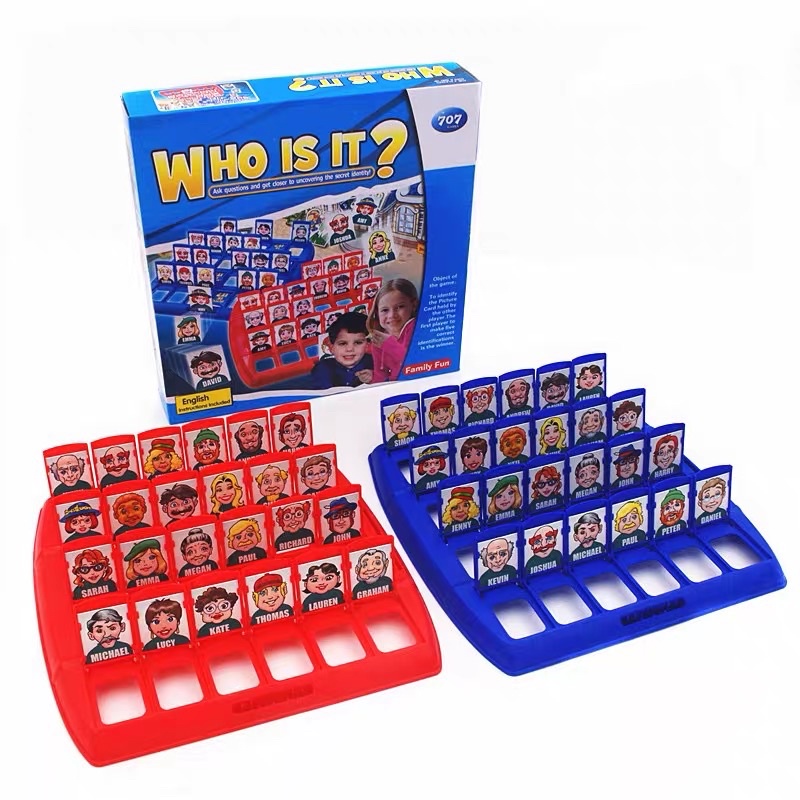 Children's Logical Reasoning Game Guess Who I Children Table Board ...