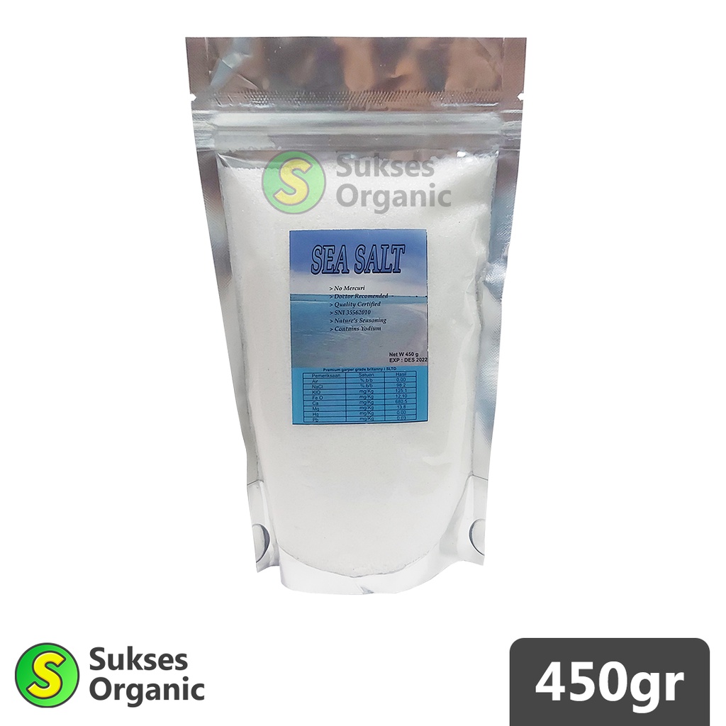 Non Mercury Iodized Salt SNI 450gr Naturales | Shopee Philippines