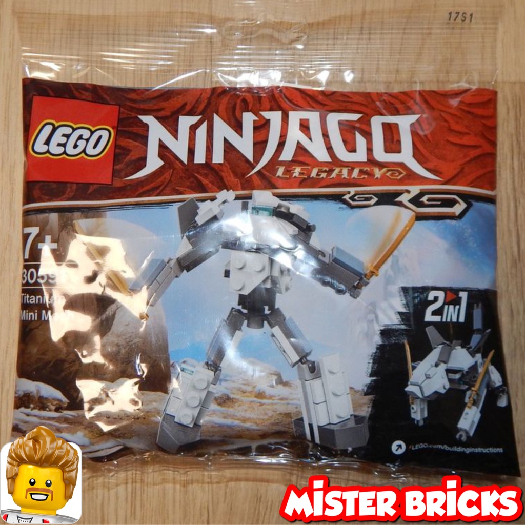 LEGO 30591 Ninjago Legacy Titanium Mini Mech | Shopee Philippines