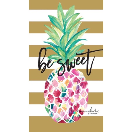 Pineapple Theme Wall Decor Design A4 Size Laminated | Shopee Philippines