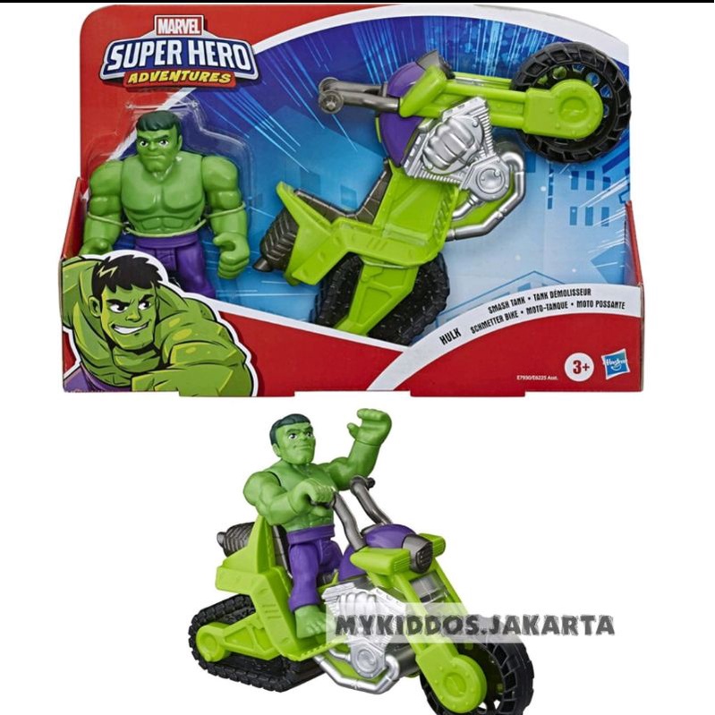 Marvel Super Hero Adventures : Hulk Smash Tank Action Figure | Shopee ...