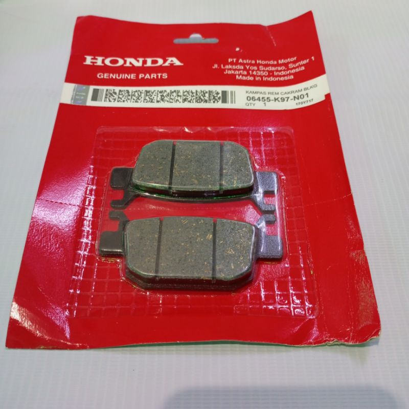Honda Pcx160 Adv150 Rear Brake Pad Disc Pad | Shopee Philippines