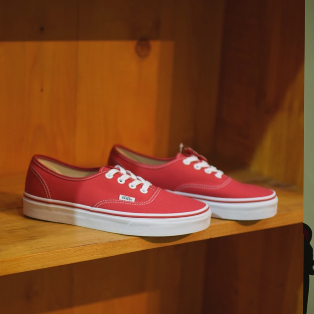Authentic Red Vans. | Shopee Philippines