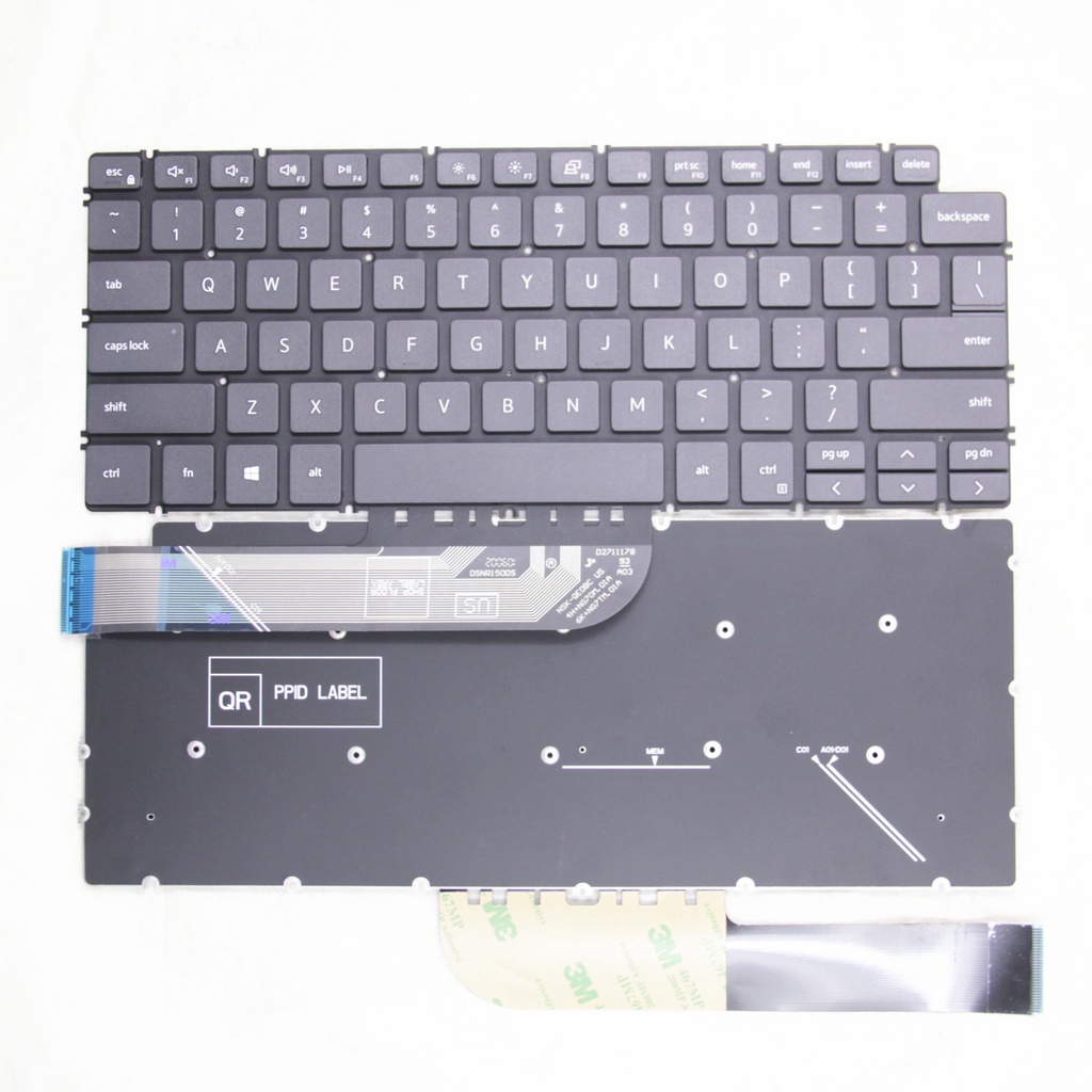 Laptop Keyboard for Dell Latitude 3301 3410 P114G P120G Vostro 3400 ...