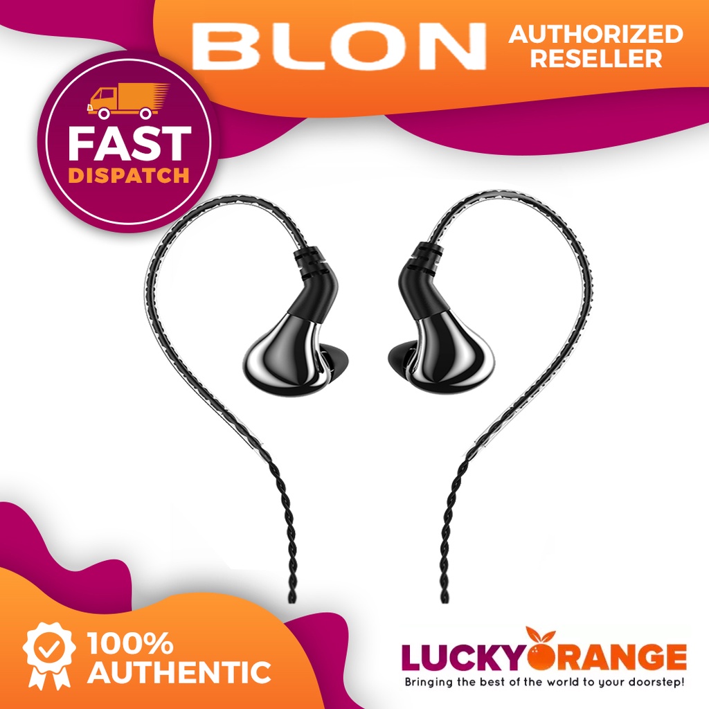 Authentic BLON BL-03 HiFi Dynamic Carbon Driver Earphones with Mic | Shopee Philippines