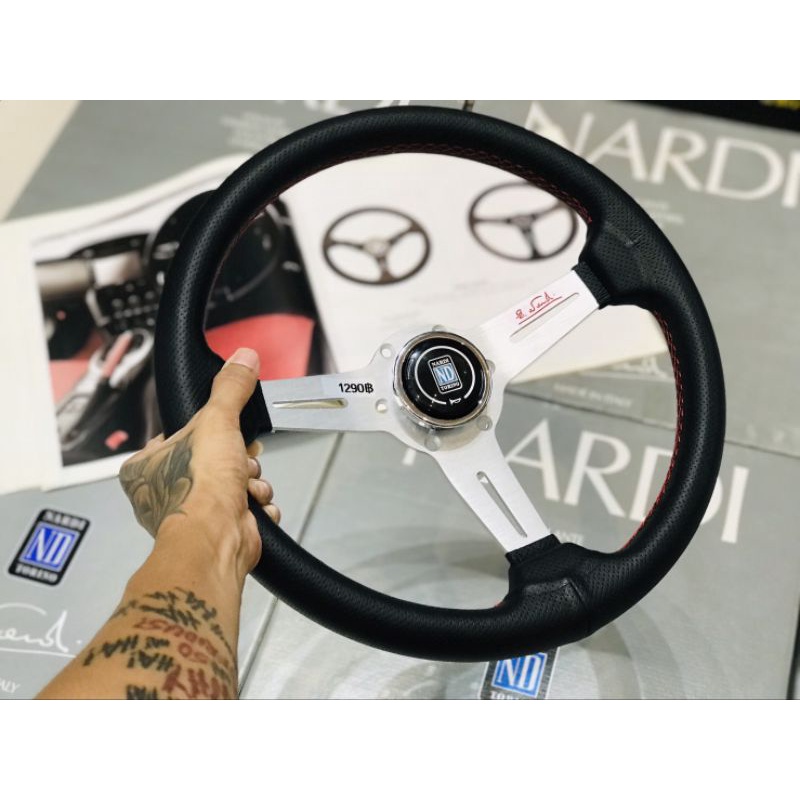 NARDI ITALY Steering Wheel Super Red Signature Limeted High Grade ...