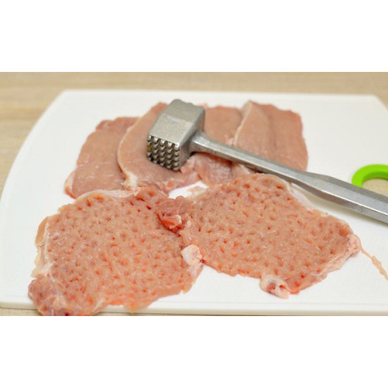 Meat hammer, ginger and garlic pounder made of anti-rust cast iron ...