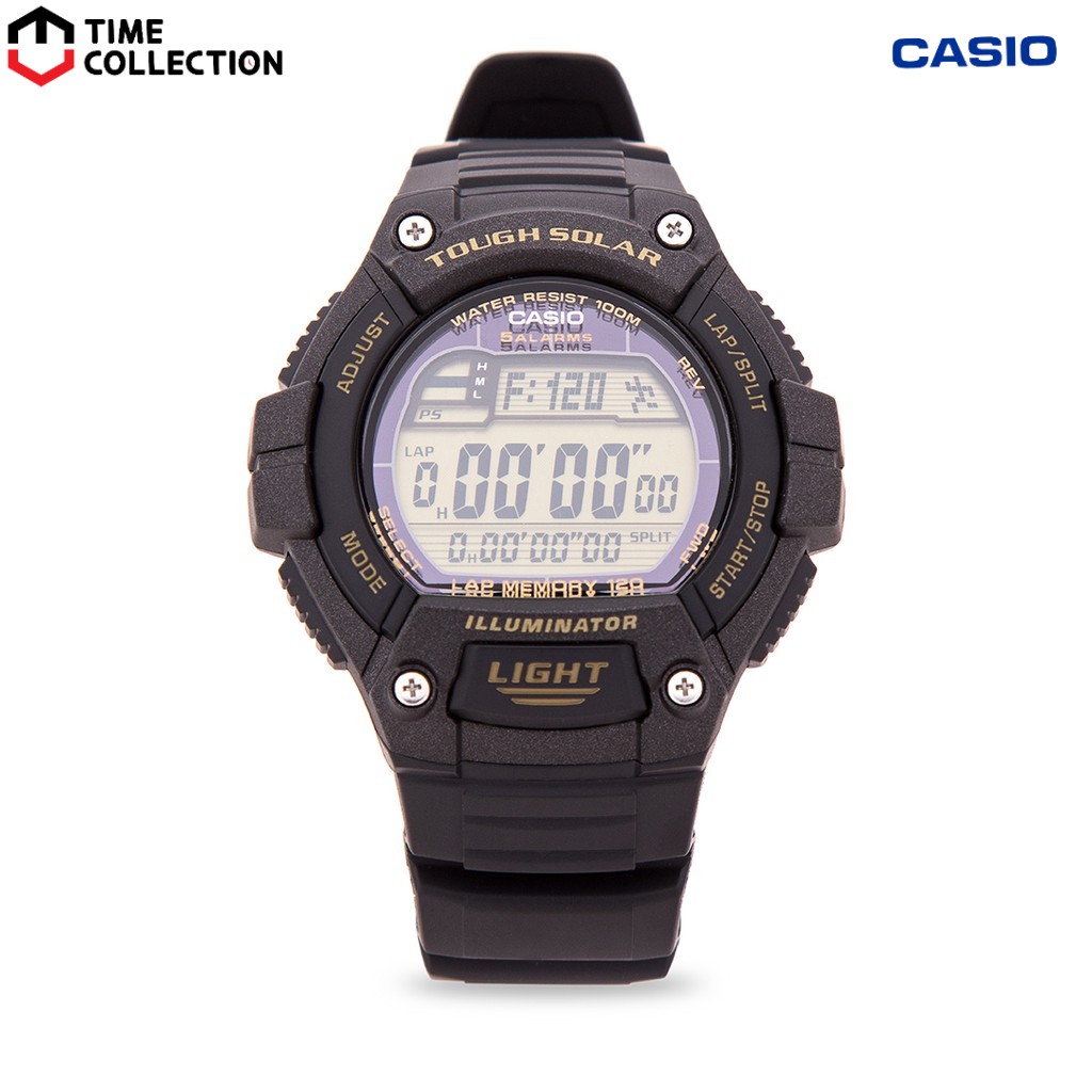 Casio W-S220-9AVDF Solar Digital Rubber Strap Watch For Men | Shopee Philippines
