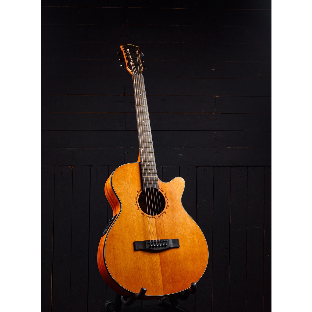 Acoustic guitar SQOE Engkantado w/ SQOE Pickup, Tuner, Truss rod, and ...
