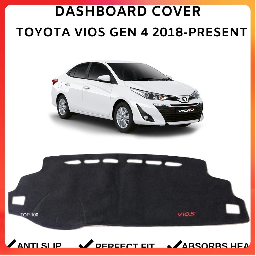 Dash Board Cover for All New Vios 2018-2022 Gen 4 Panel cover mat with ...