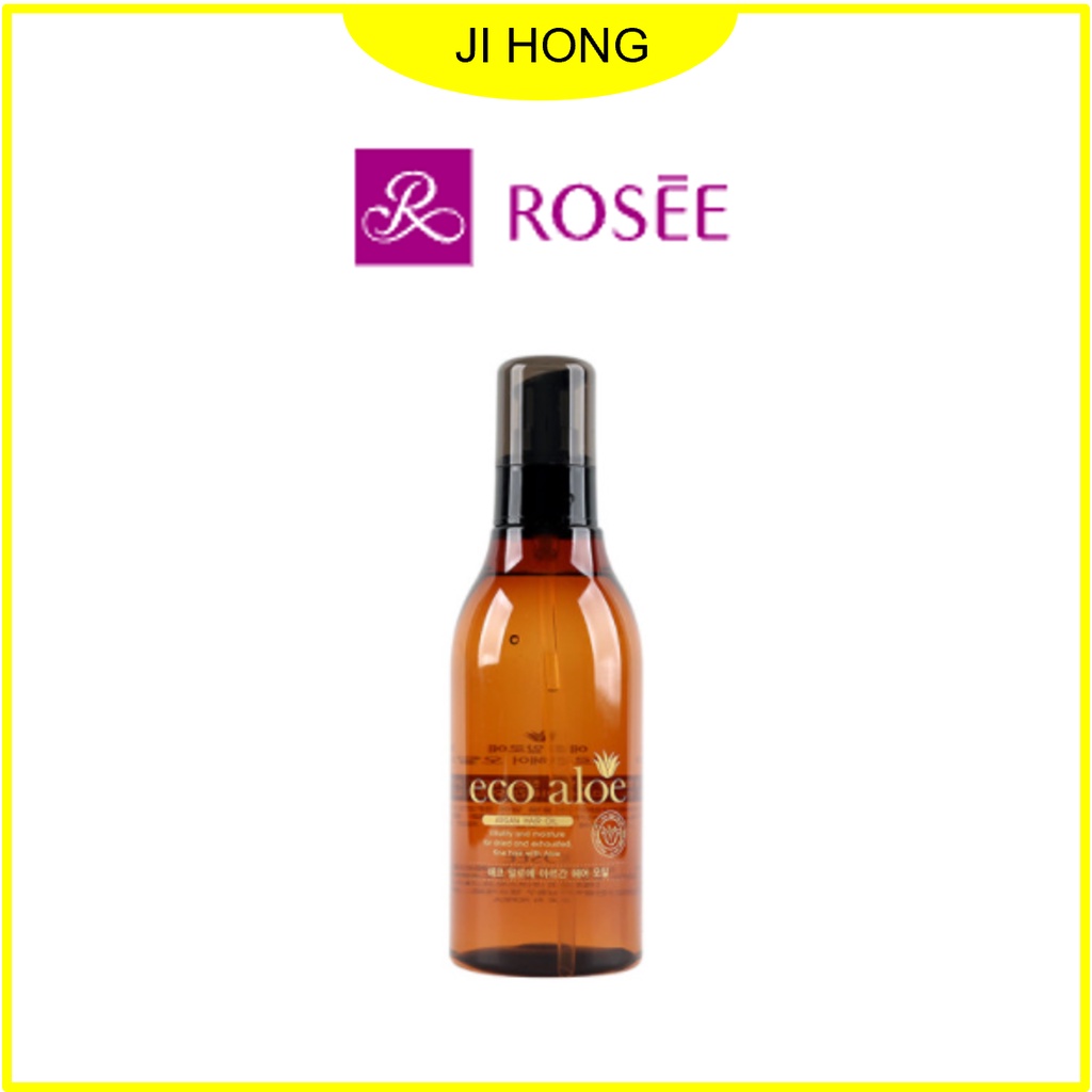 [ Eco aloe ] Rose eco aloe argan hair oil 200ml ( Hair coating essence ...