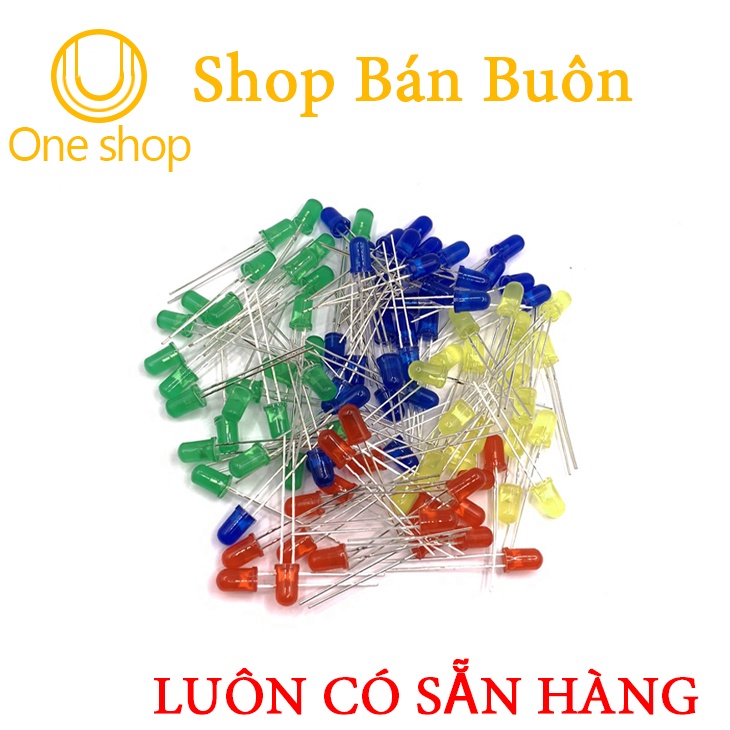 Package of 100 5mm Color Coated LEDs | Shopee Philippines