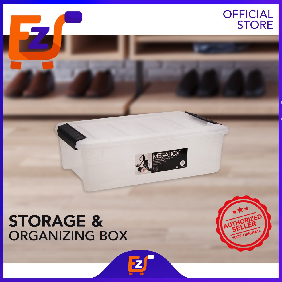 EZ DEAL Megabox 6Liters High-Quality Plastic Materials Stackable ...