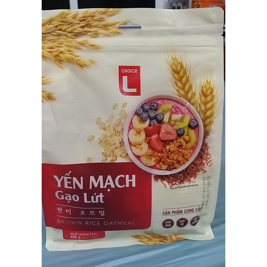 Choice L Brown Rice Oats 450G Bag | Shopee Philippines