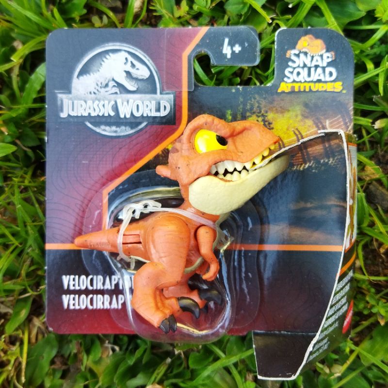 Jurassic World Snap Squad Velociraptor Wave 11 - Kids Toys Action ...