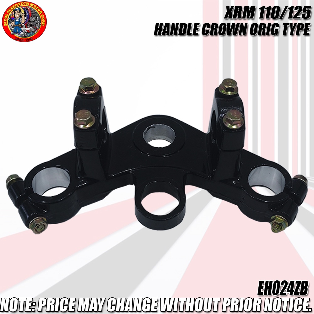 XRM 110/125 HANDLE CROWN ORIG TYPE (EH024ZB) | Shopee Philippines