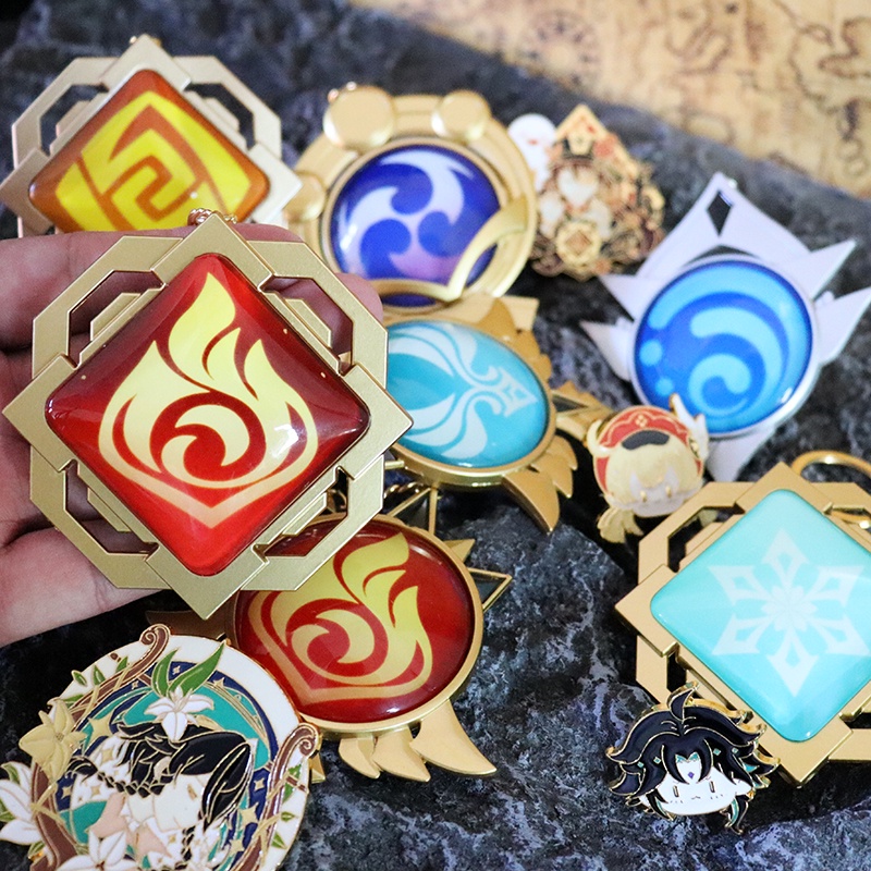 COD GENSHIN IMPACT VISION KEYCHAIN | Shopee Philippines