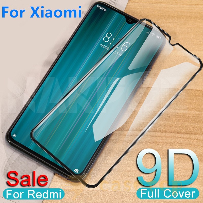 9H Full Cover Screen Protector Tempered Glass For Redmi 9 Note 10 11 Pro 10pro Max Note8 Note 9 ...