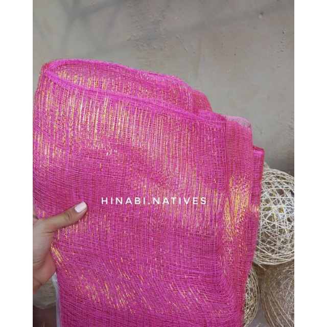 Sinamay Sheet (BarbiePink) | Shopee Philippines