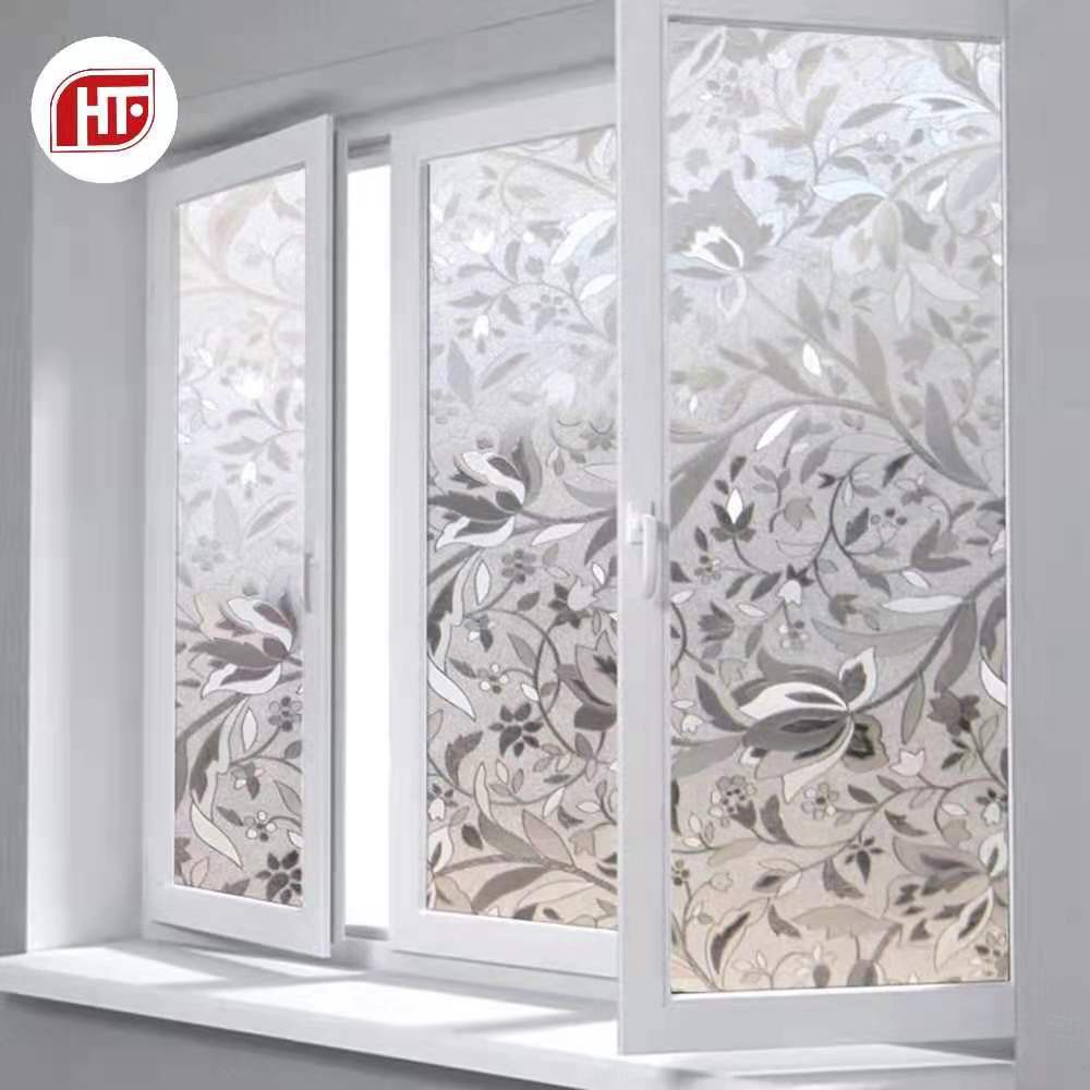 Window Vinyl Sticker Non-Adhesive Rainbow Sticker Window Films | Shopee ...