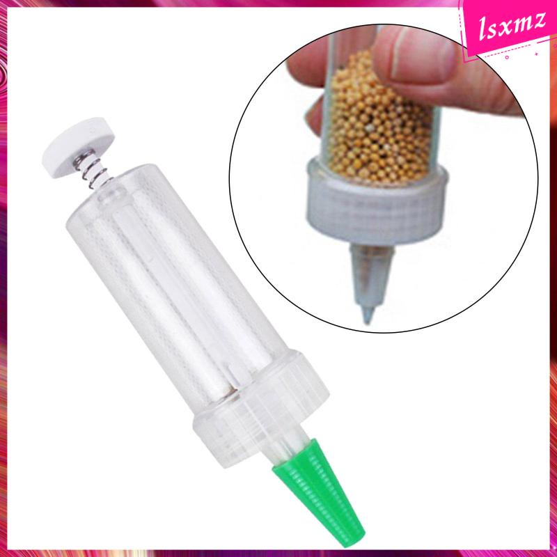 Sowing Seeds Dispenser Garden Hand Planter Seeder Tool Flower Plant Sow ...