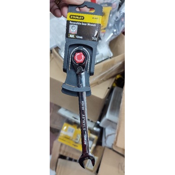 Stanley 85-934 12mm Reversible Gear Racheting Box End Wrench with One ...