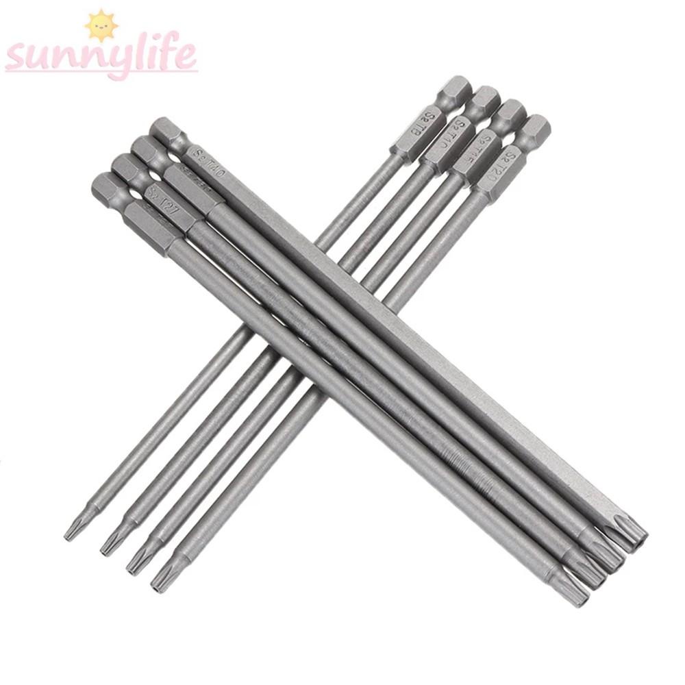 【SUNYLF】Magnetic Torx Screwdriver Bit 150mm Long T8,T10,T15,T20,T25,T27 ...