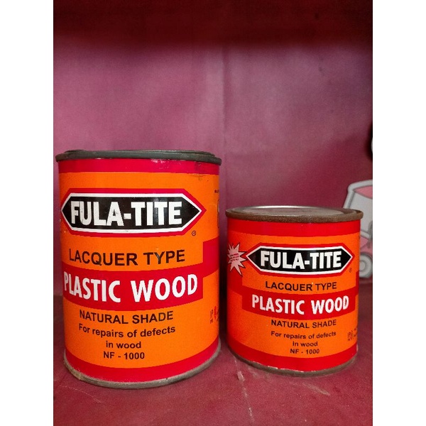 FULA-TITE LACQUER TYPE PLASTIC WOOD NATURAL SHADE | Shopee Philippines