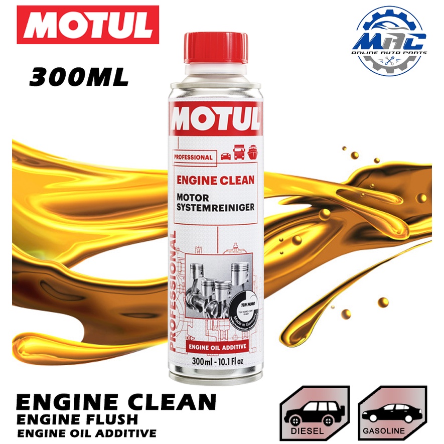 MOTUL ENGINE CLEAN Engine Flush 300 ml | Shopee Philippines