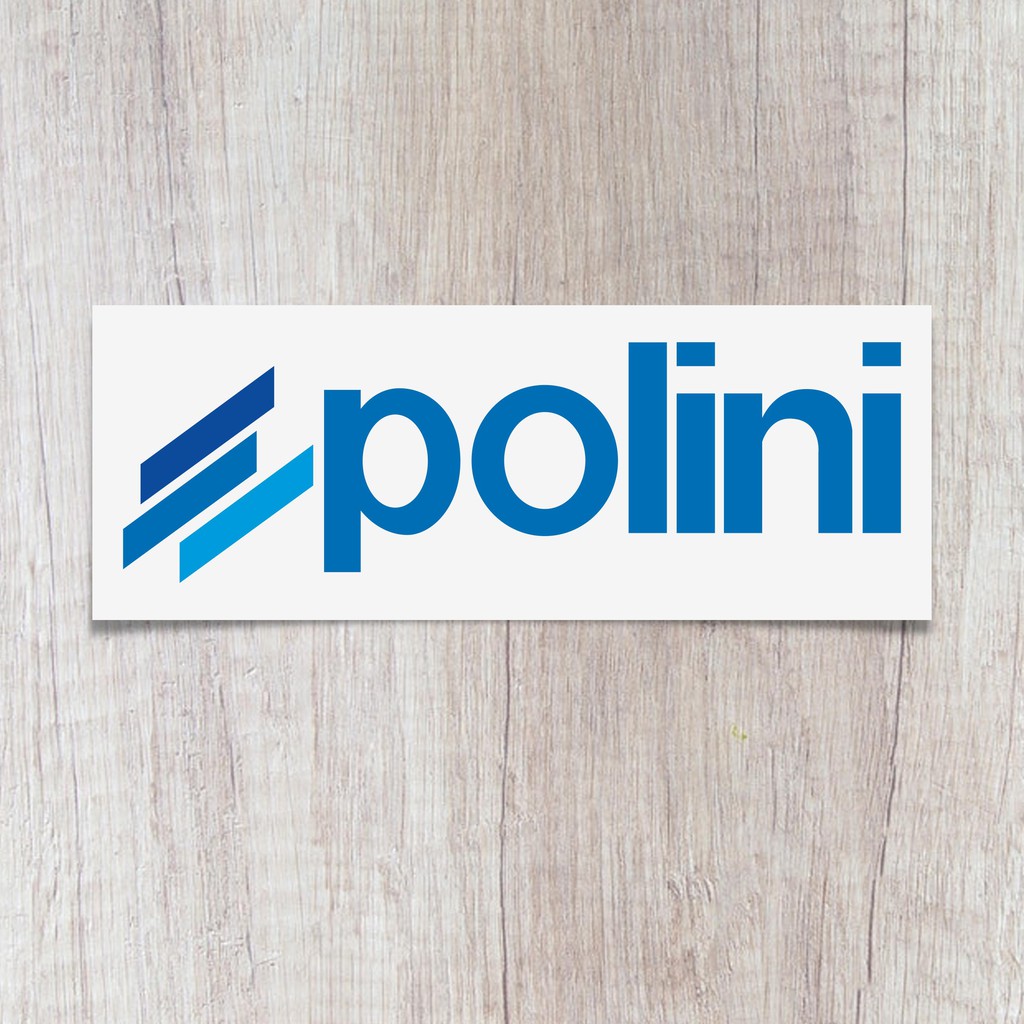 Polini logo, Vinyl laminated sticker | Shopee Philippines