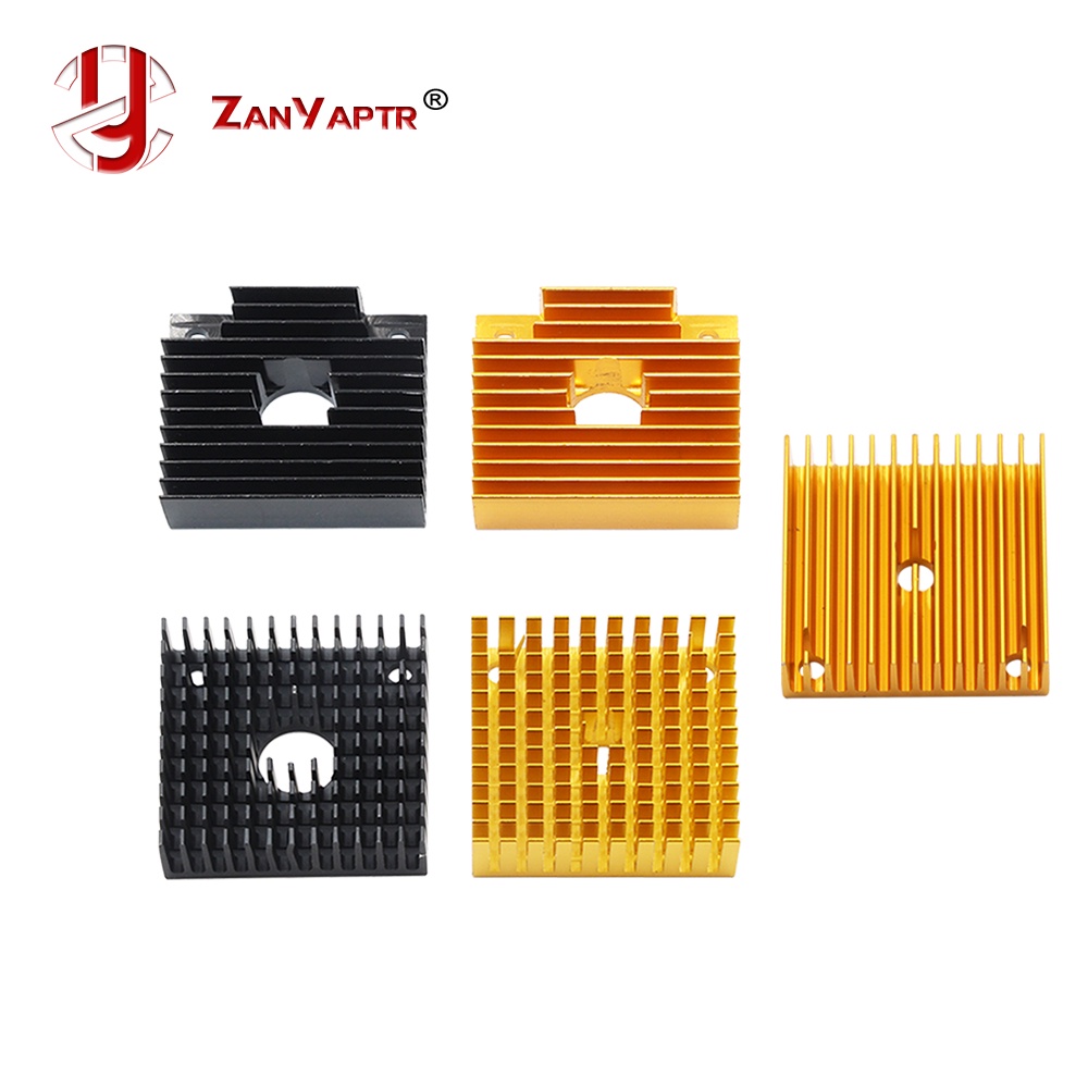 3d printer heat sink MK7 MK8 extruder aluminum block 40x40x11 mm for ...
