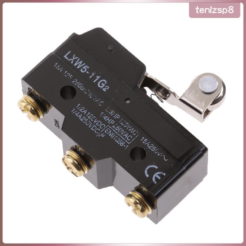 [Tenlzsp8] 480V/250V/125V 15A Roller Hinge Lever 1NO 1NC Micro Limit ...