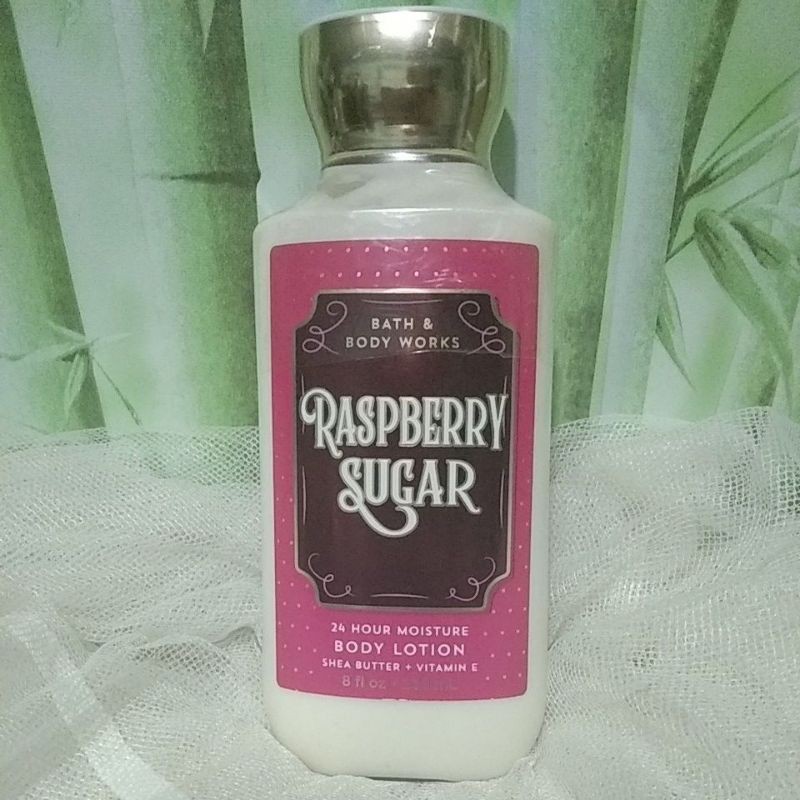 Bath & Body Works Raspberry Sugar Body Lotion (236ml) | Shopee Philippines