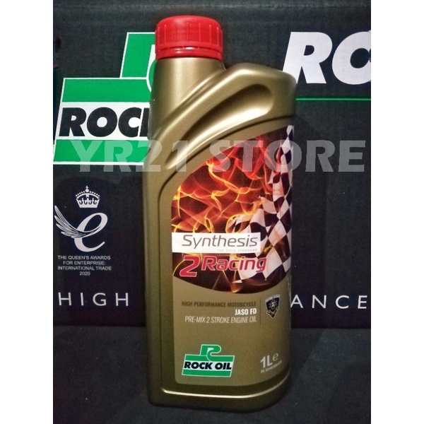 2T Rock Oil Synthesis 2 Racing 2T Oil Fully Synthetic JASO FD Ester ...