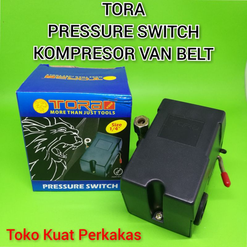 Automatic Electric Compressor TORA pressure switch Compressor van belt ...