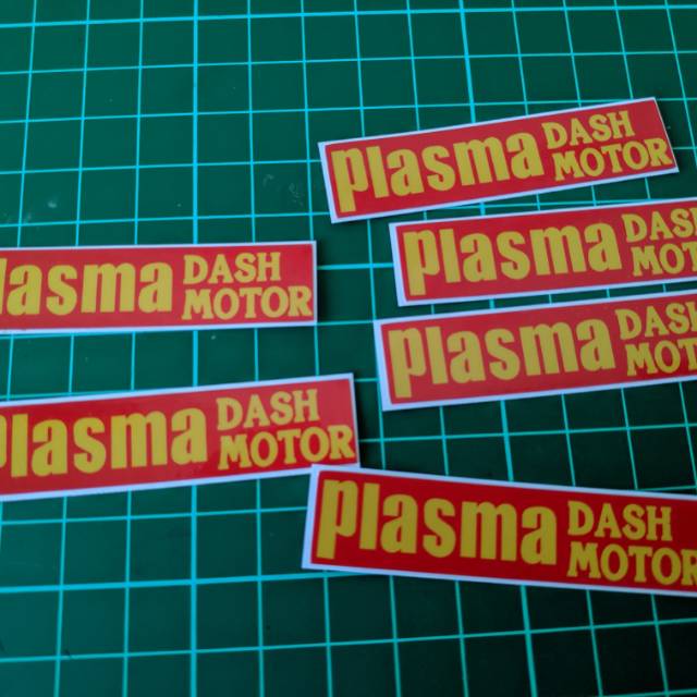 Tamiya Mini 4wd Motorcycle Dash Plasma Sticker | Shopee Philippines
