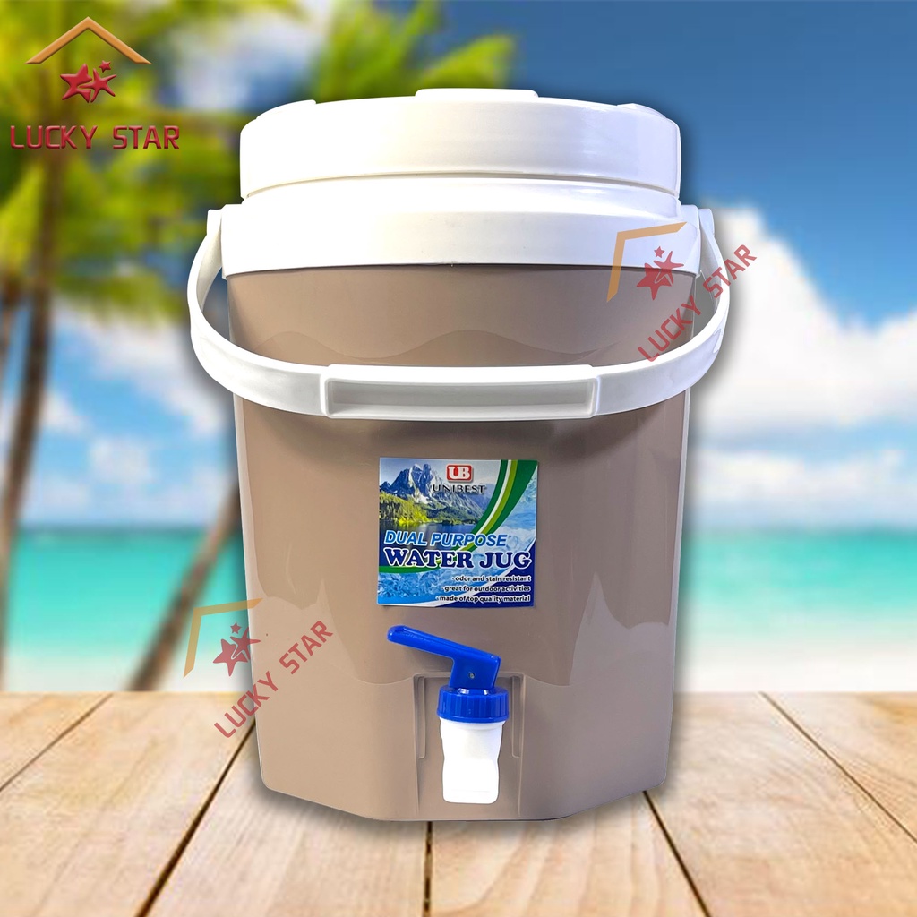 075# Unibest 6.5L Water Jug With Faucet ( Random Color ) Water Cooler ...
