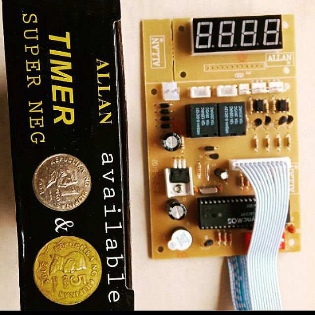 Piso and Five Peso Timer Allan 4 Digits Dual | Shopee Philippines