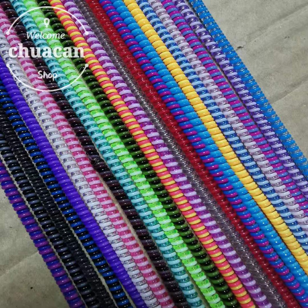 Mobile Cord Protector Cable Color Insertion Two colors in one Protect ...