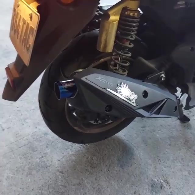 Sun Racing Power pipe v2 with sound adjuster PCX 160 click mio sporty ...