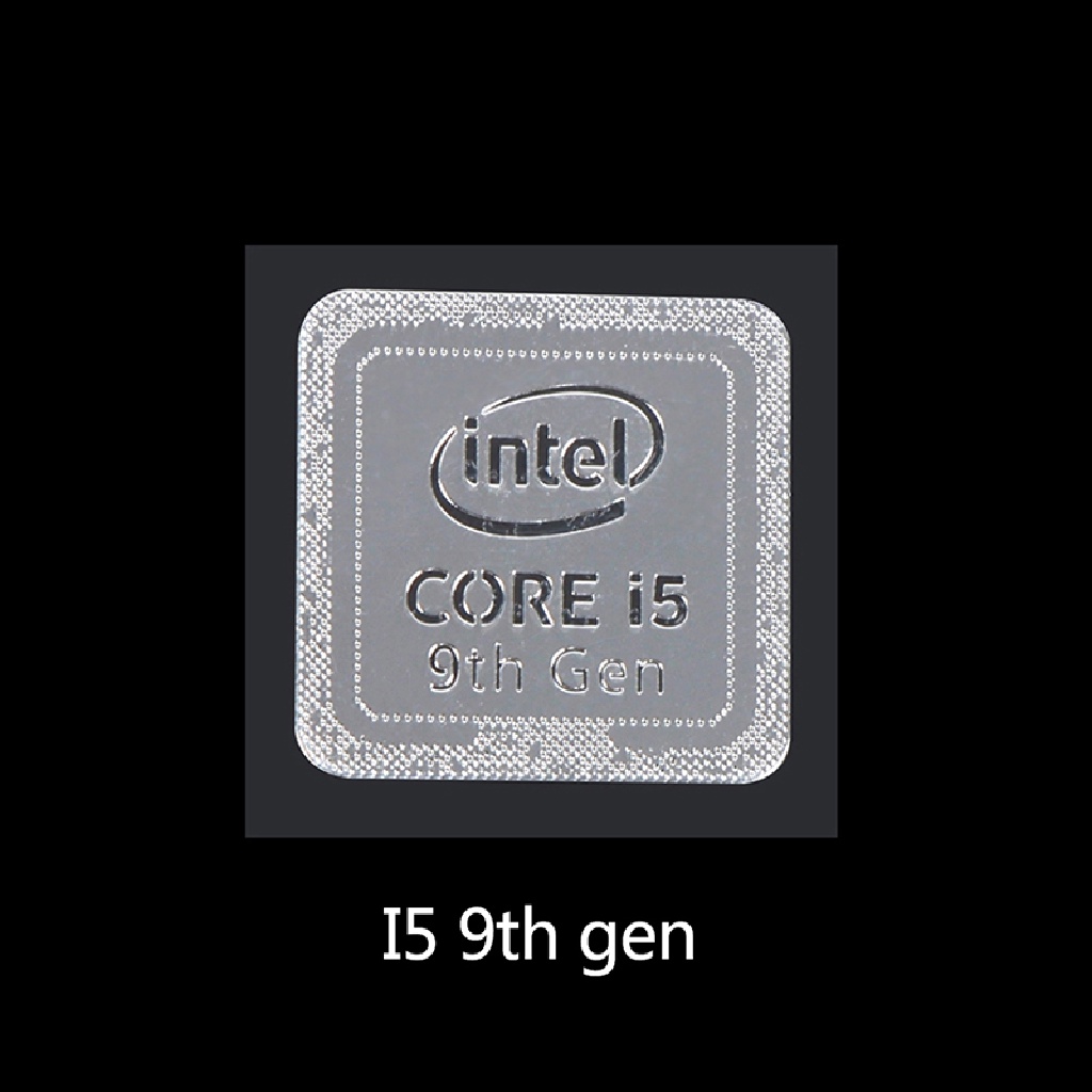 Easyturn 10th Generation Intel Core i9 i7 i5 i3 CPU Metal Sticker ...