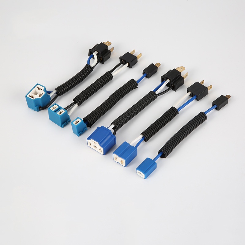 H1 H4 H7 Base Car Lamp Headlight Socket Ceramic Male To Female ...