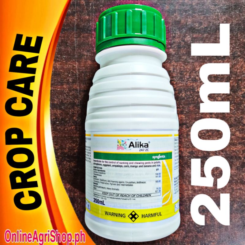 ALIKA 247 ZC (250mL) LAMBDA-CYHALOTHRIN + THIAMETHOXAM BY SYNGENTA ...