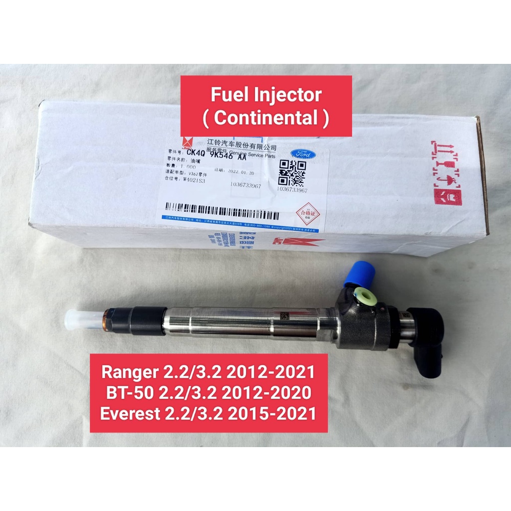 Fuel Injector Ford Ranger 2.2/3.2 2012-2021, BT-50 2.2/3.2 2012-2020 ...