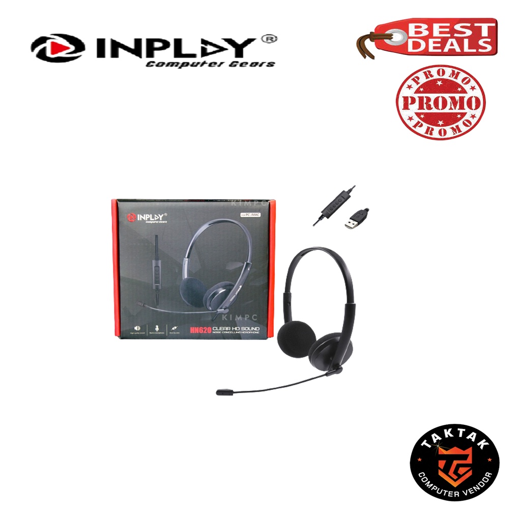 INPLAY HN620 NOISE CANCELLING HEADPHONE | Shopee Philippines