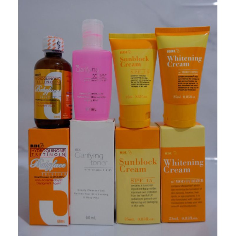 RDL Facial Whitening Set 1 | Shopee Philippines