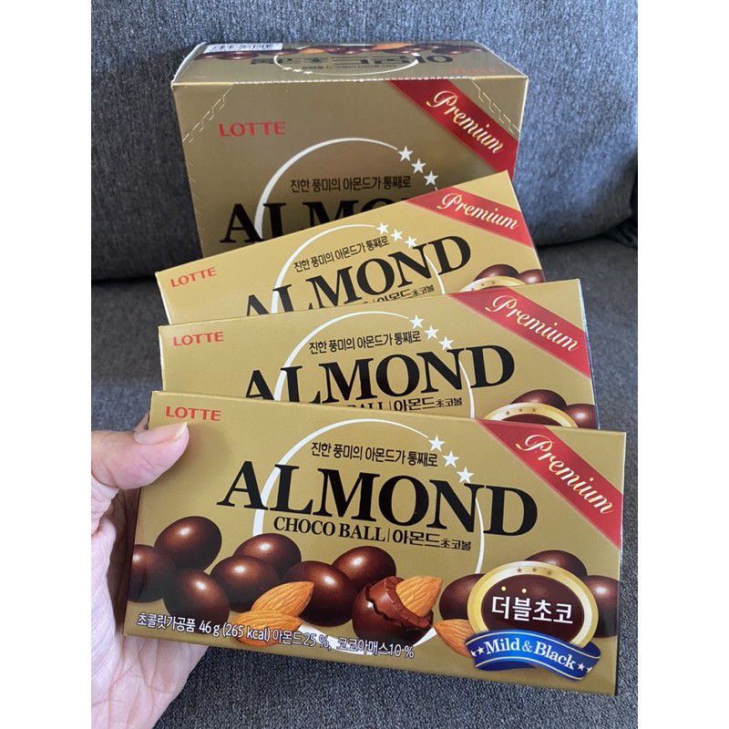 SALE!! Lotte Almond Choco Ball 46g Per Box | Shopee Philippines