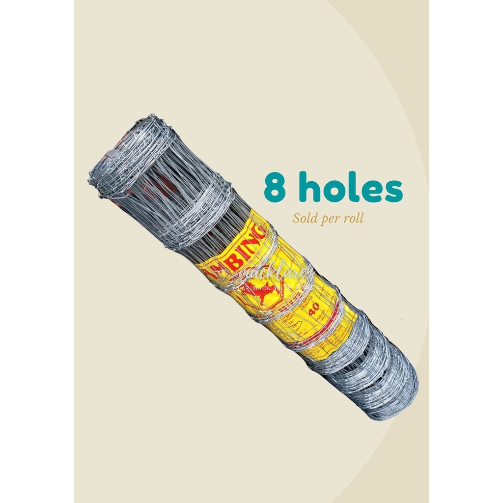 Hog Wire Goat Wire Goat Fencing Farm Wire Bakod Harang 7 Holes 8 Holes ...