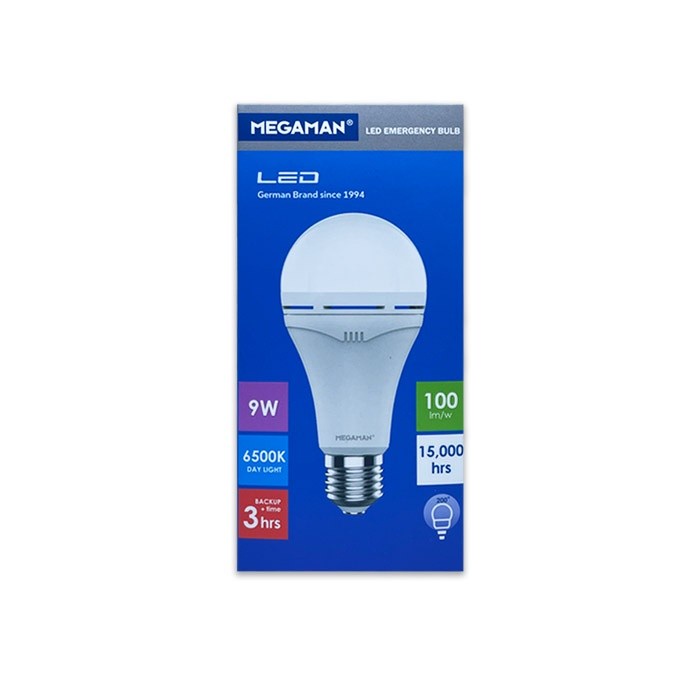 Megaman 9w Emergency Light | Shopee Philippines